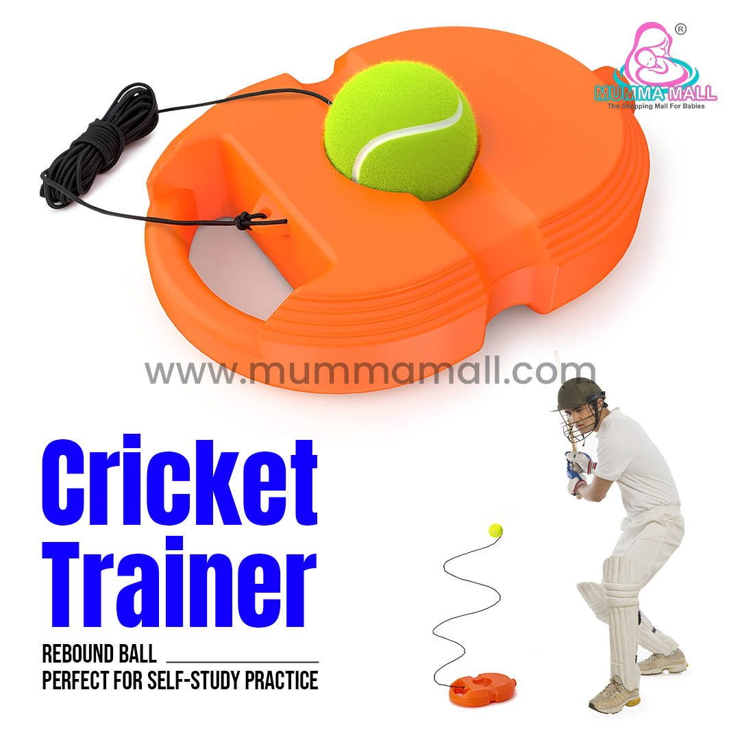 🏏Cricket Trainer Rebound Ball || Self Cricket Practice Training Tool f ...