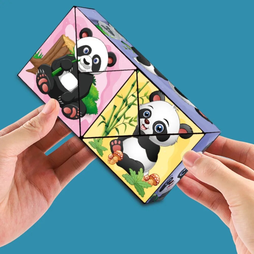 Magic Cube For Kids - 3d Panda Cube🔥 – 21Gadget.in