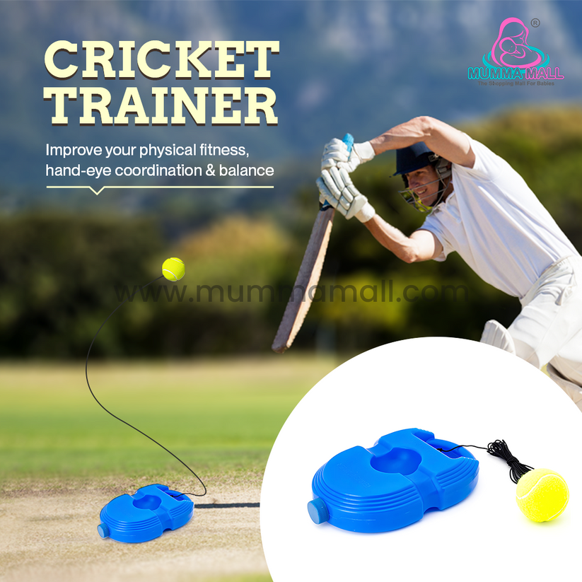 🏏Cricket Trainer Rebound Ball || Self Cricket Practice Training Tool f ...