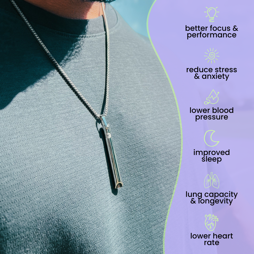 (50% OFF) - Breathing Stress Relief Necklaces for Anxiety Relief, Stop ...