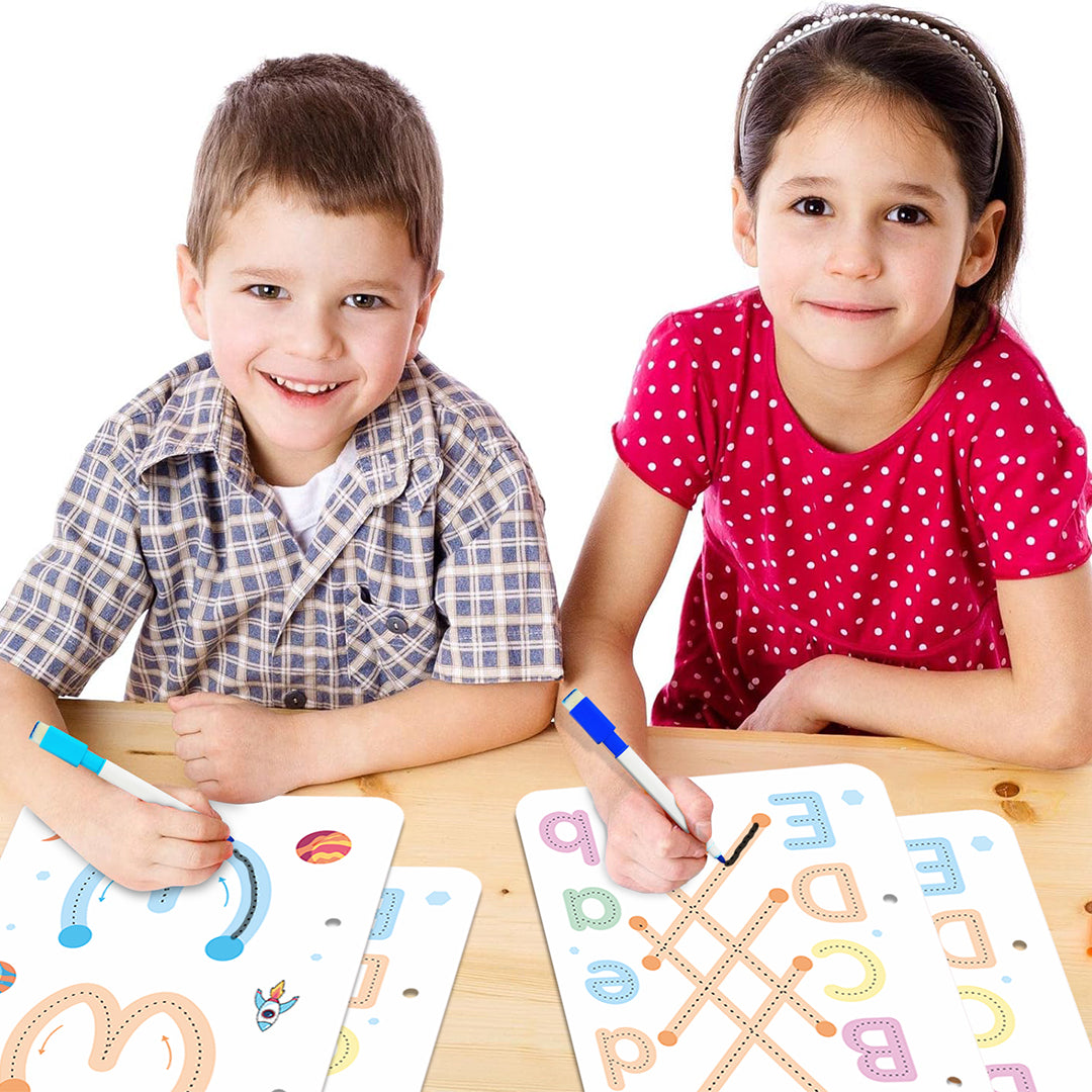 Mumma Mall - Reusable Tracing Book With 64 Pages + FREE Learning 2000 ...